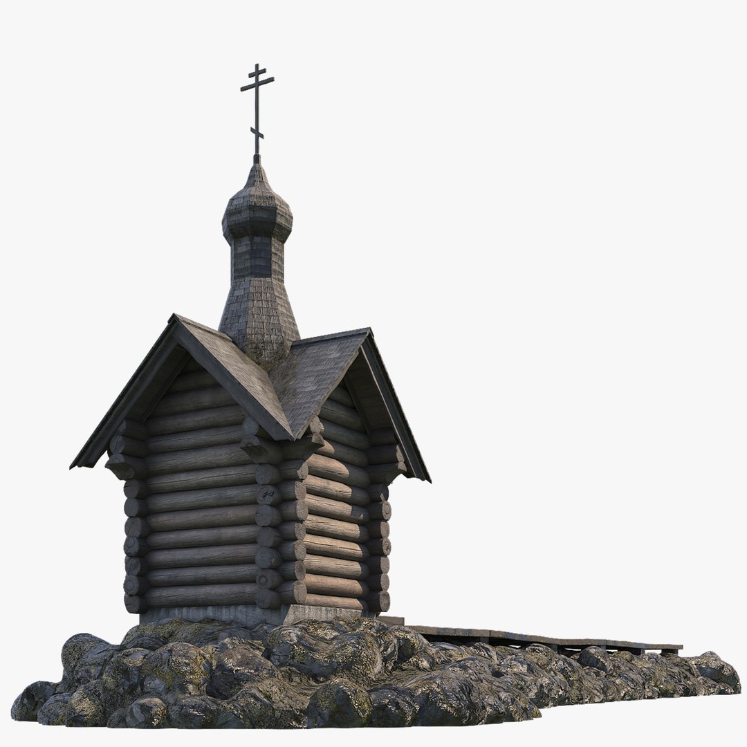 Chapel 3D model - TurboSquid 2061029