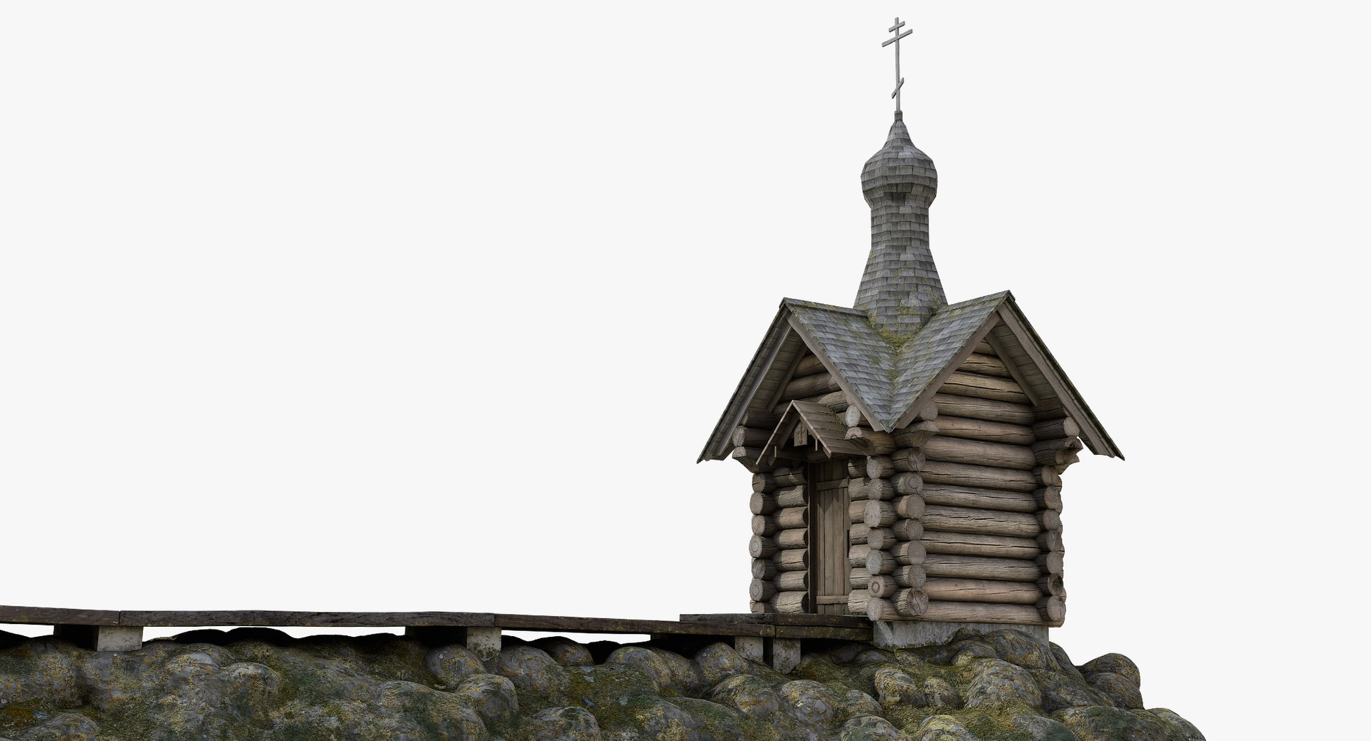 Chapel 3D Model - TurboSquid 2061029