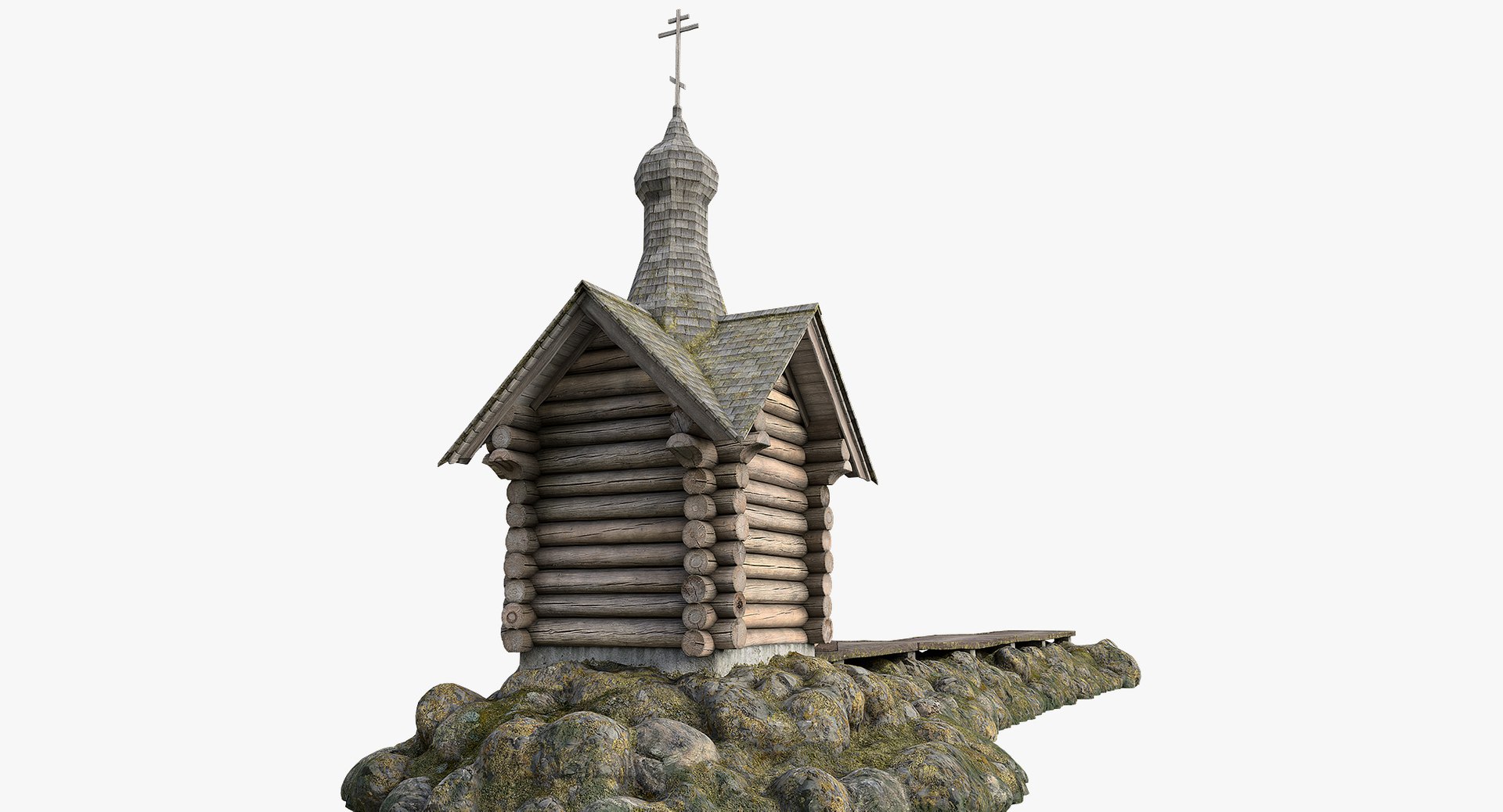 Chapel 3D Model - TurboSquid 2061029