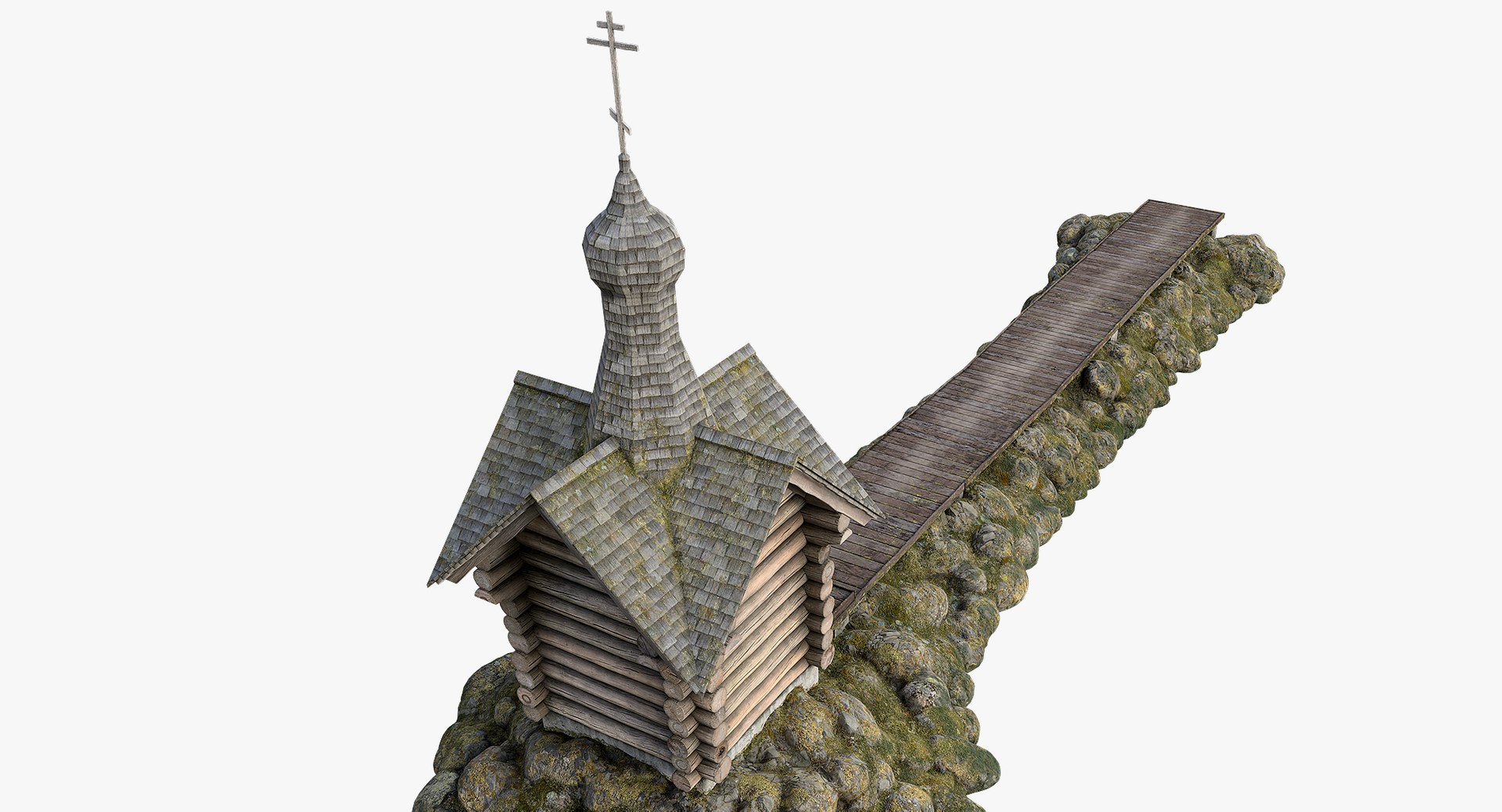 Chapel 3D Model - TurboSquid 2061029