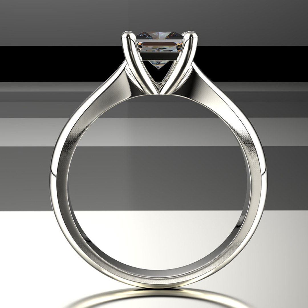 3d Engagement Ring