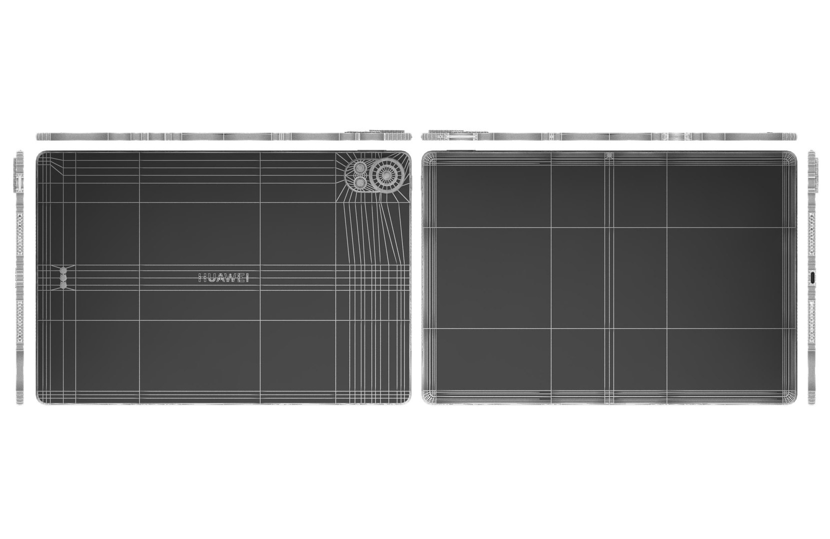 Huawei MatePad 12 X 2025 White Model - TurboSquid 2465518