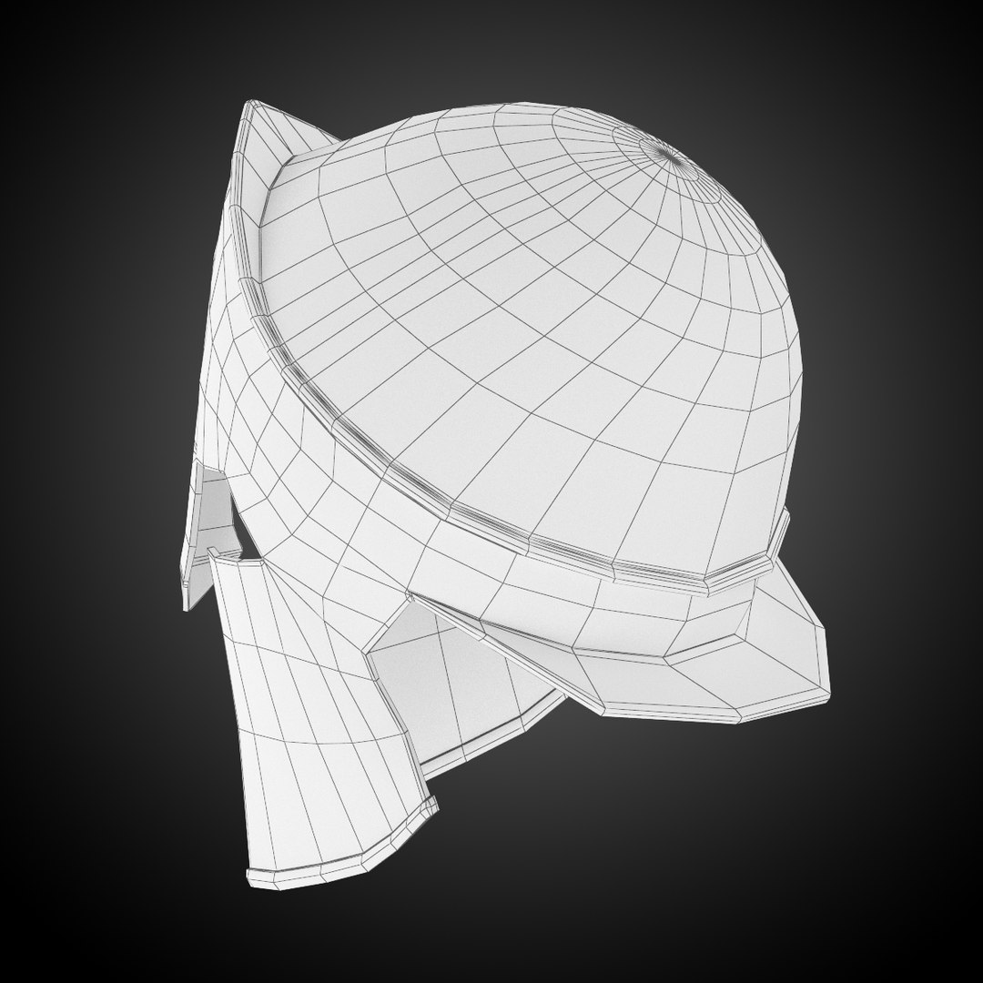 Spartan Helmet Obj