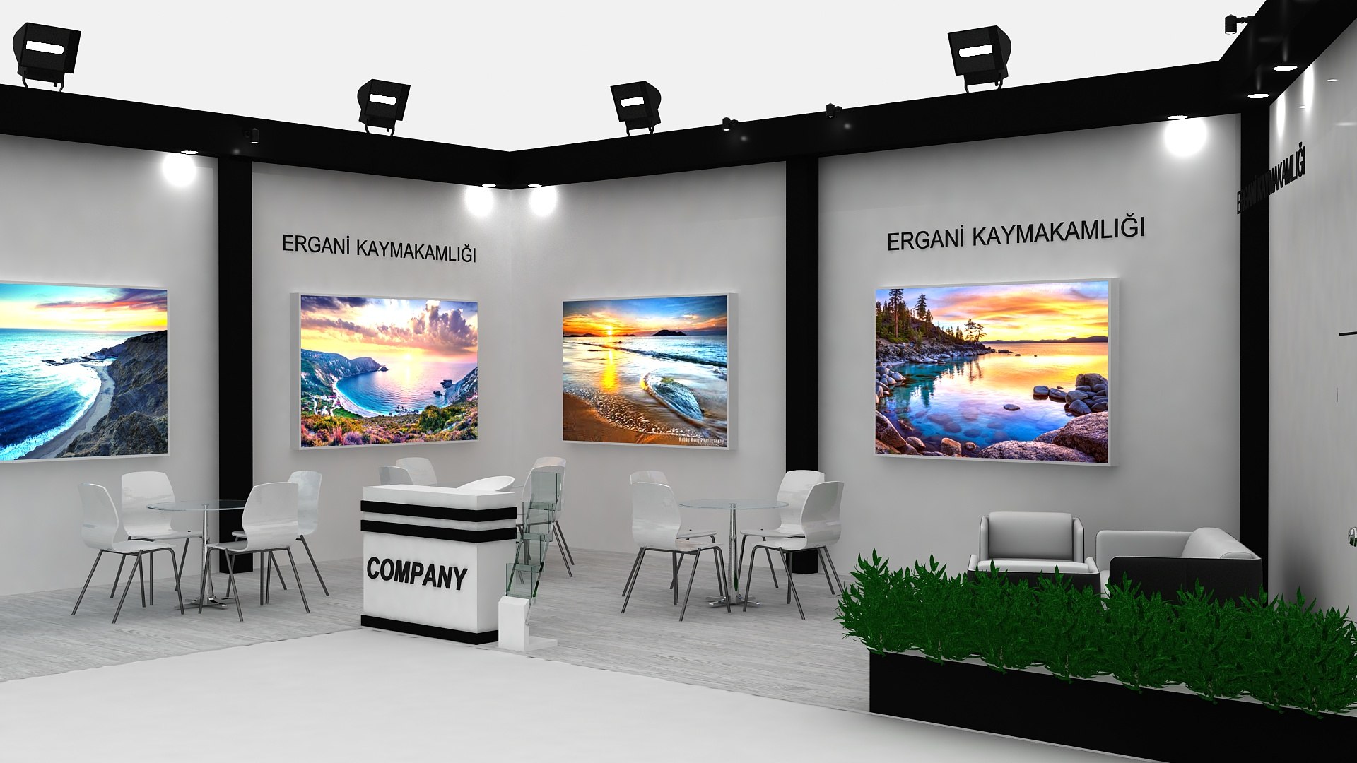 Booth Exhibit Expo Model - TurboSquid 1621354