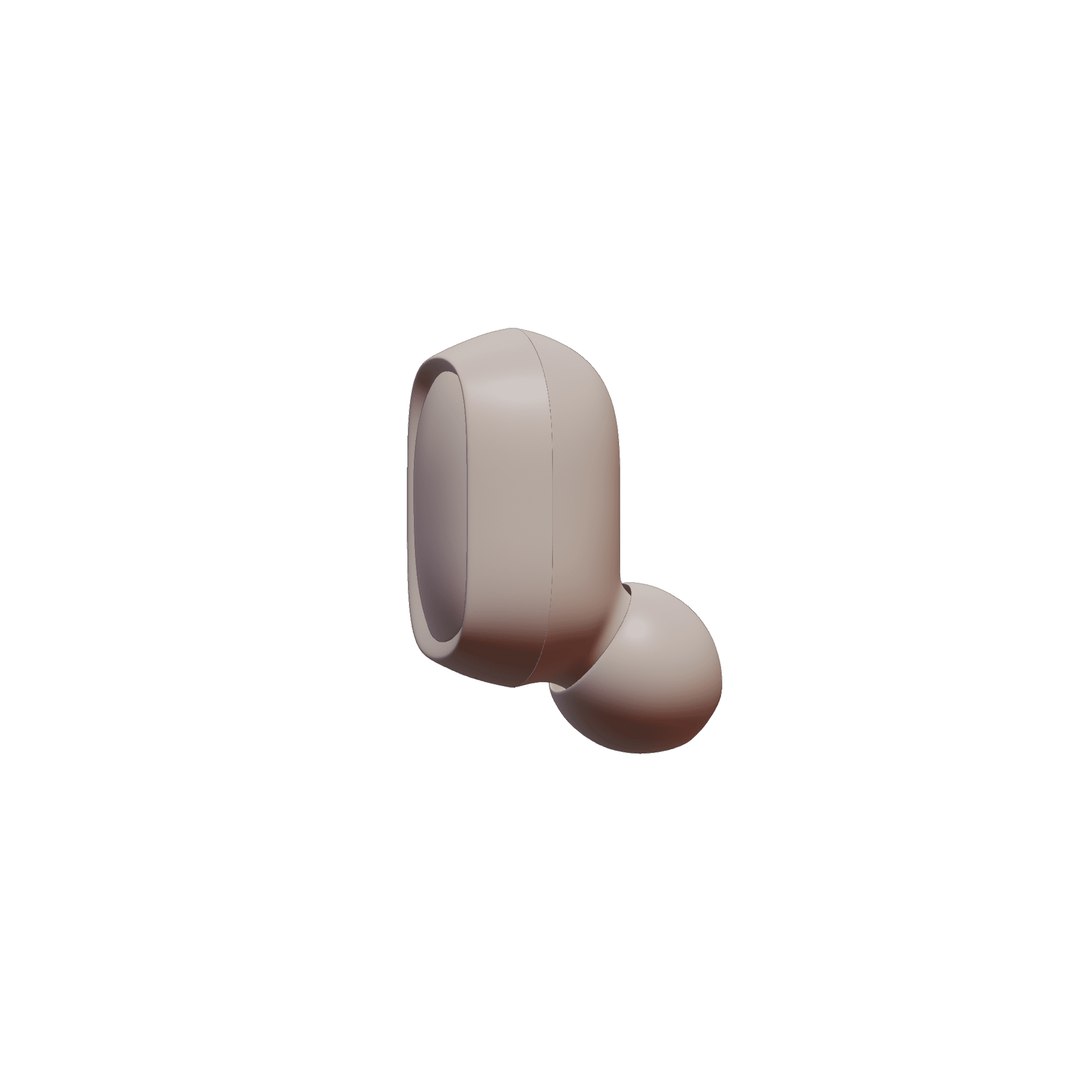 3D Earbuds - Ear Buds - 3D Model- High Quality - PBR 3D Model ...