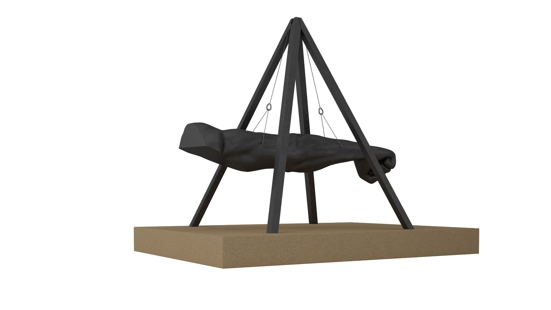 3D Monument Giant Boxing Arm Of Joe Louis Model - TurboSquid 2215570