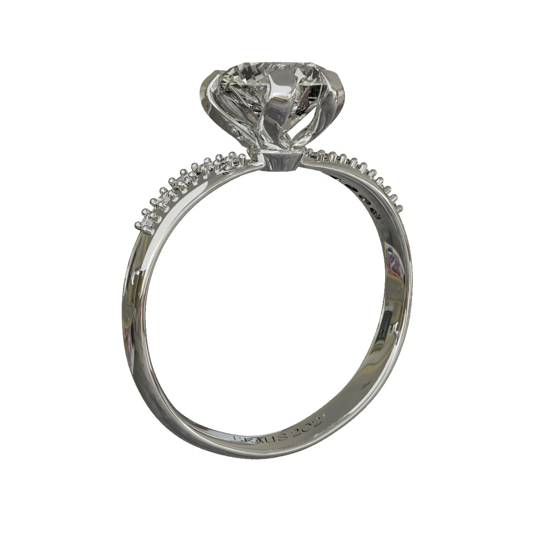 3D Engagement Ring Model - TurboSquid 1796772