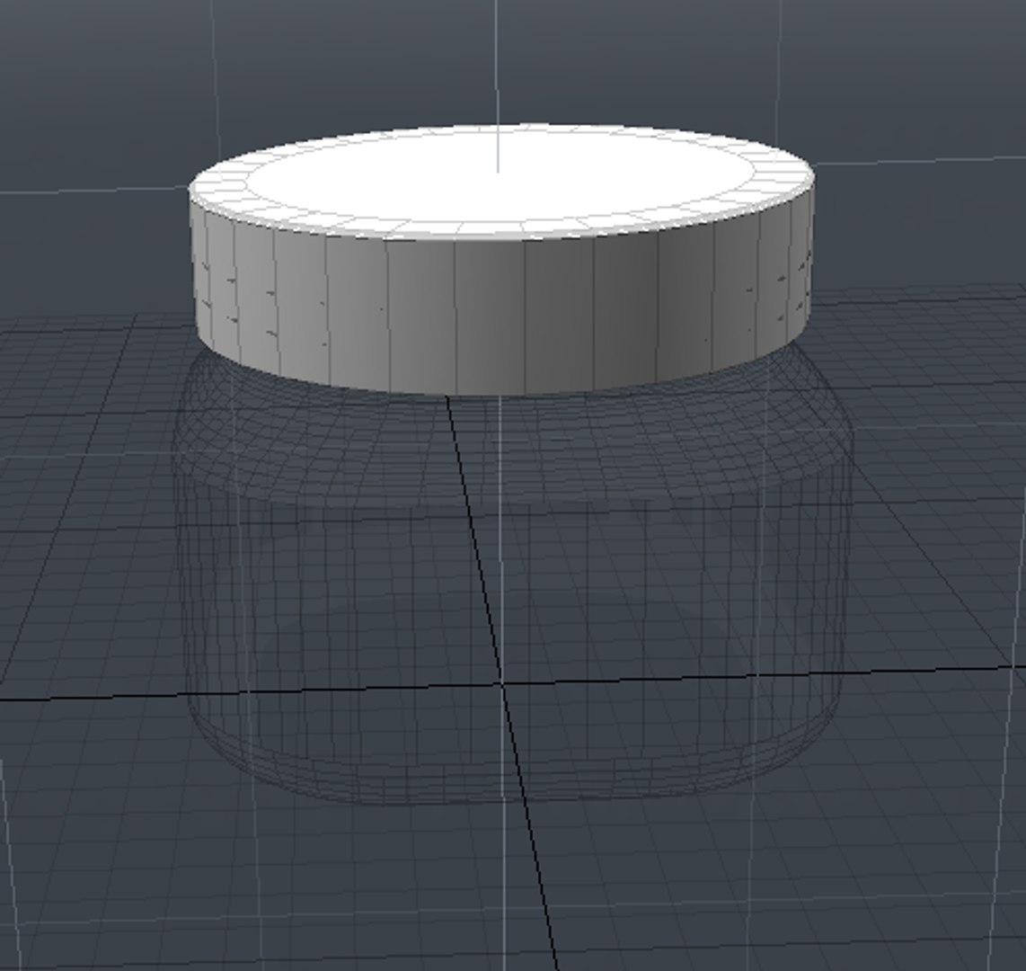 3d Model Jar Cad