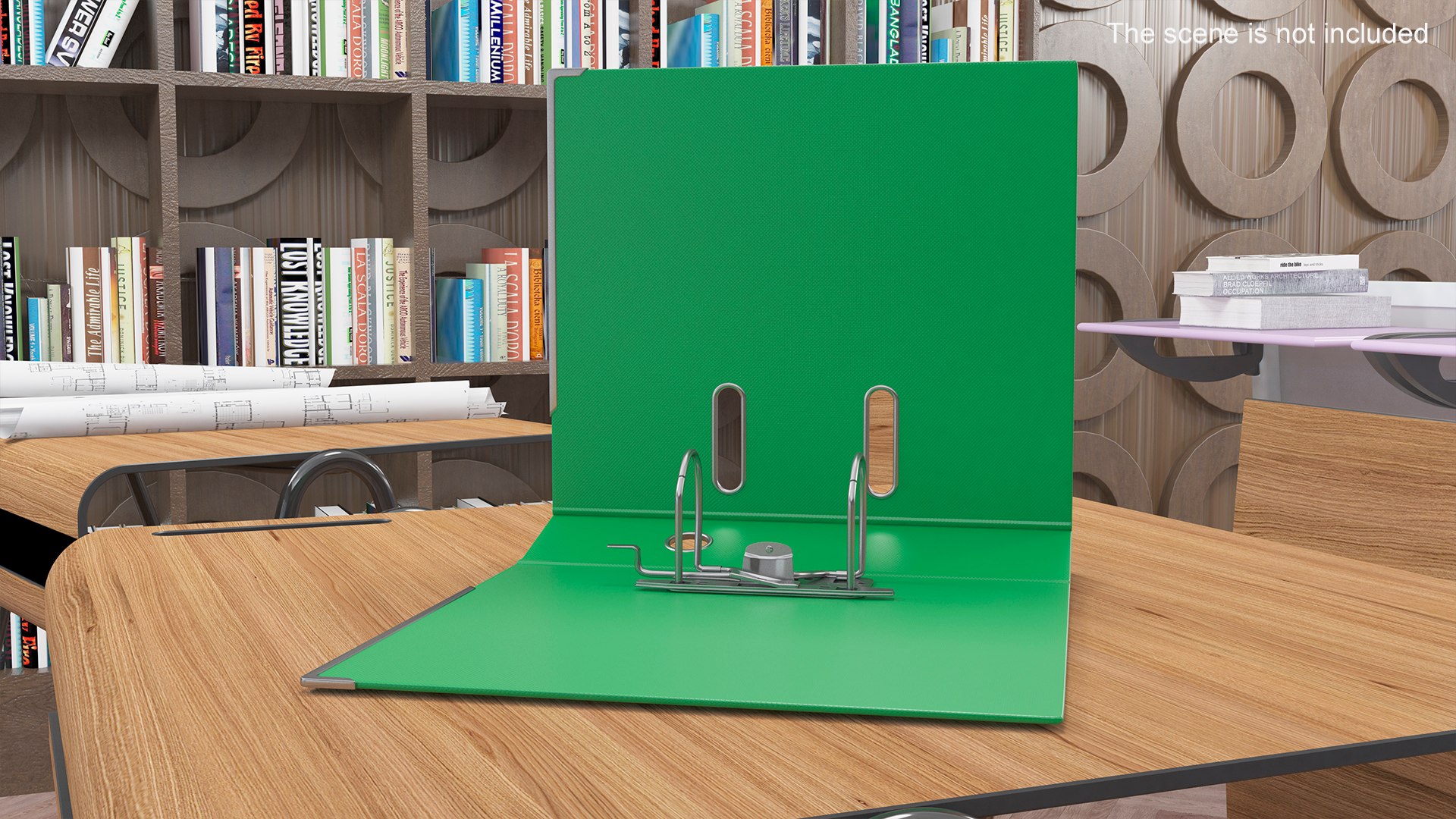 Office Binder With Metal Rings 3D Model - TurboSquid 2190610