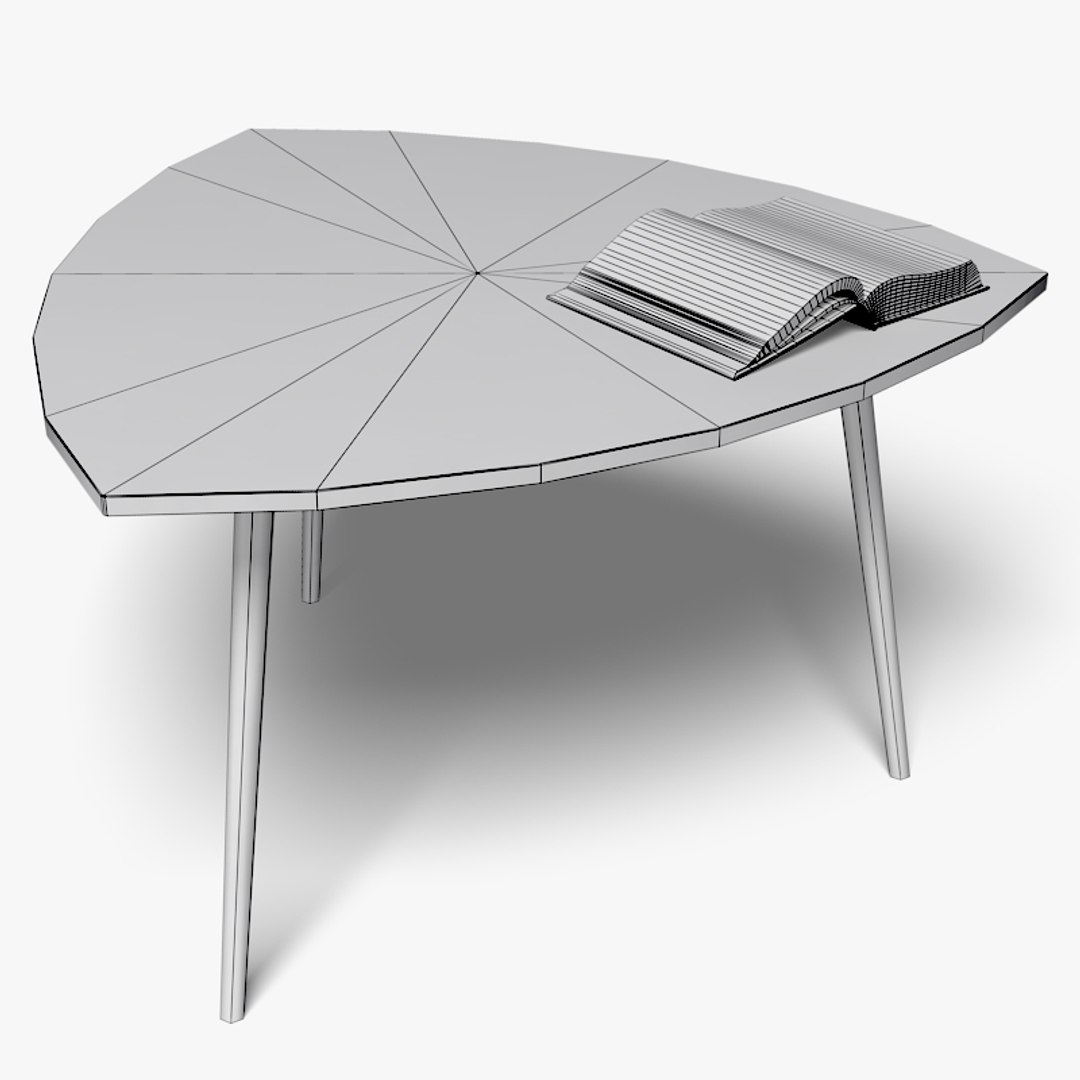 3d Model 60ies-style Furniture Kit