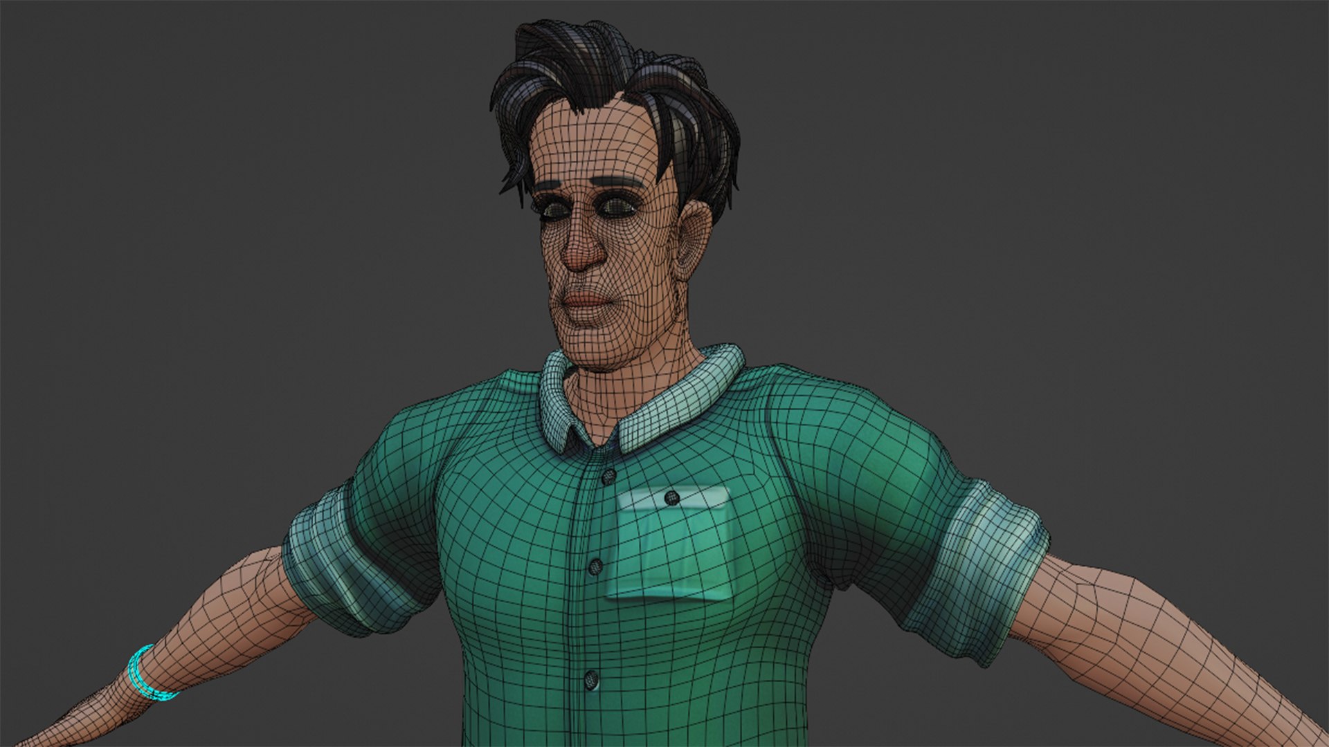 Cartoon Rigged Style Character Man 3D model - TurboSquid 2134692