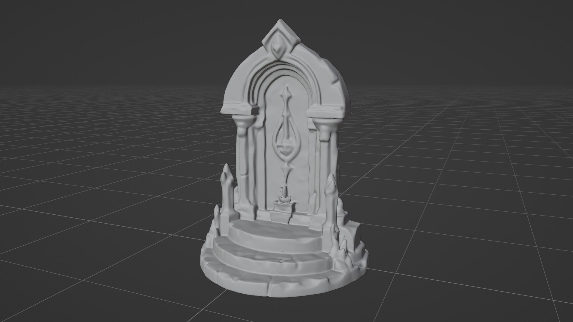 3D Model Stone Altar 010 - TurboSquid 2352994