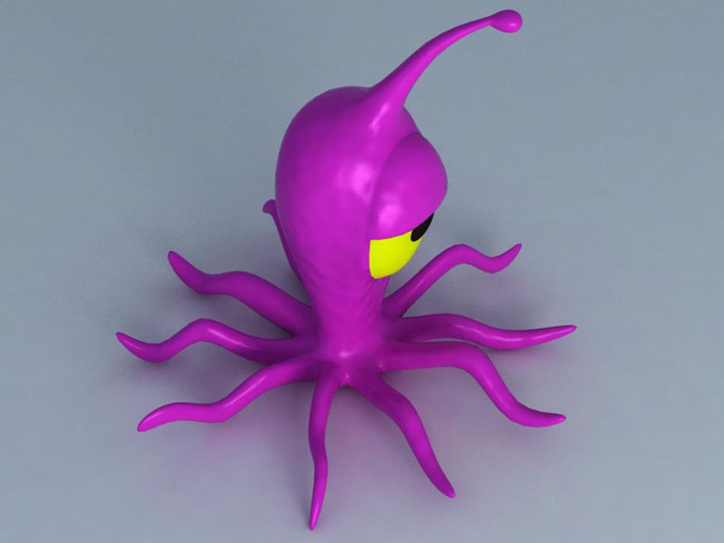 Alien Toy 3d Model
