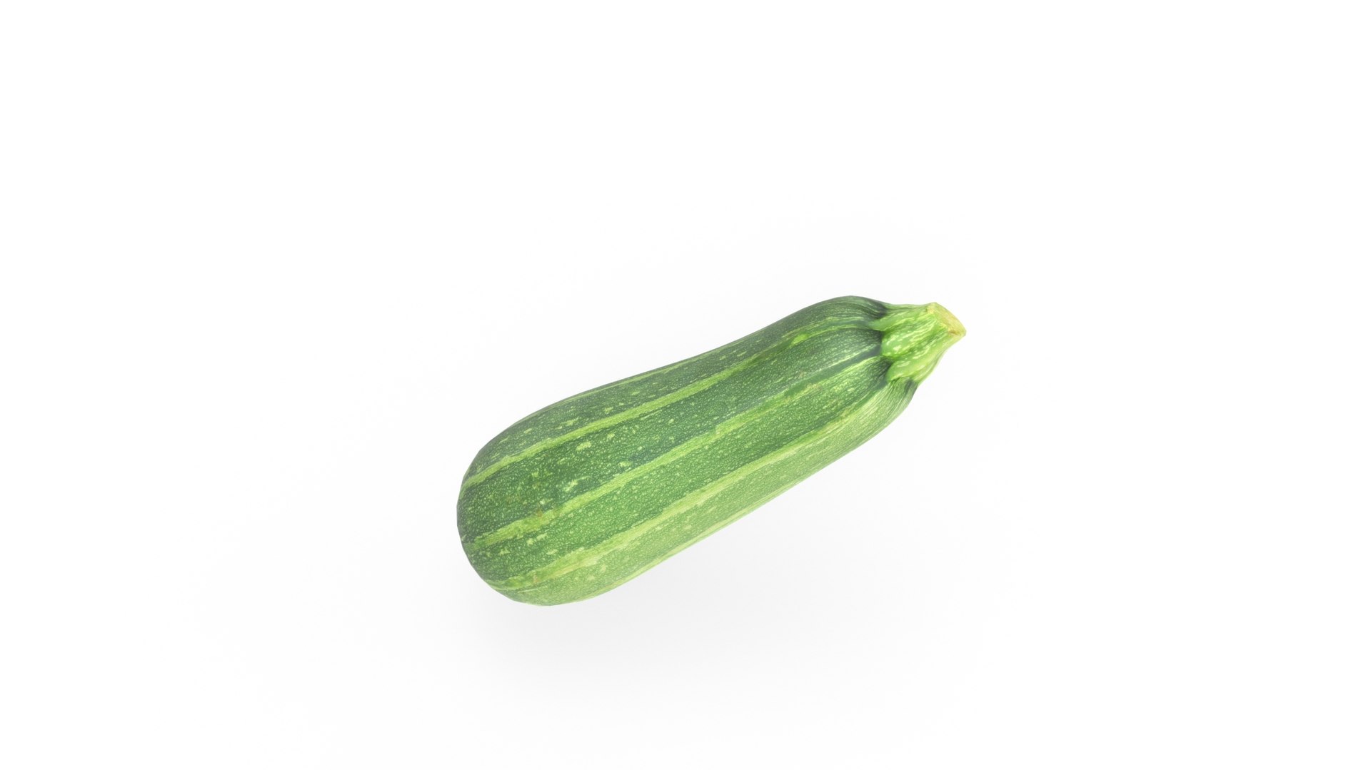 3D Zucchini Low Poly V001 Model - TurboSquid 2159157