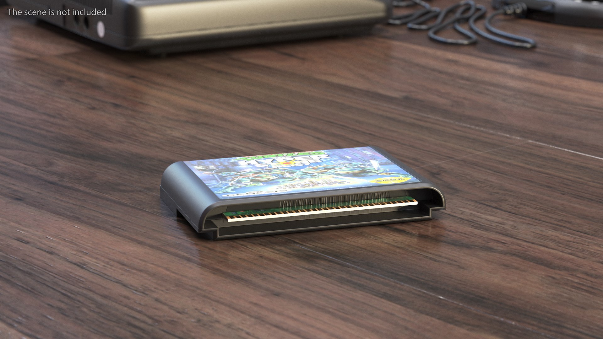 3D Cartridge Sega Turtles Model - TurboSquid 2139441
