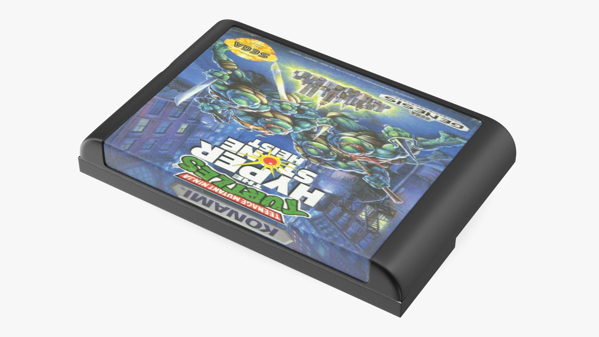 3D Cartridge Sega Turtles Model - TurboSquid 2139441