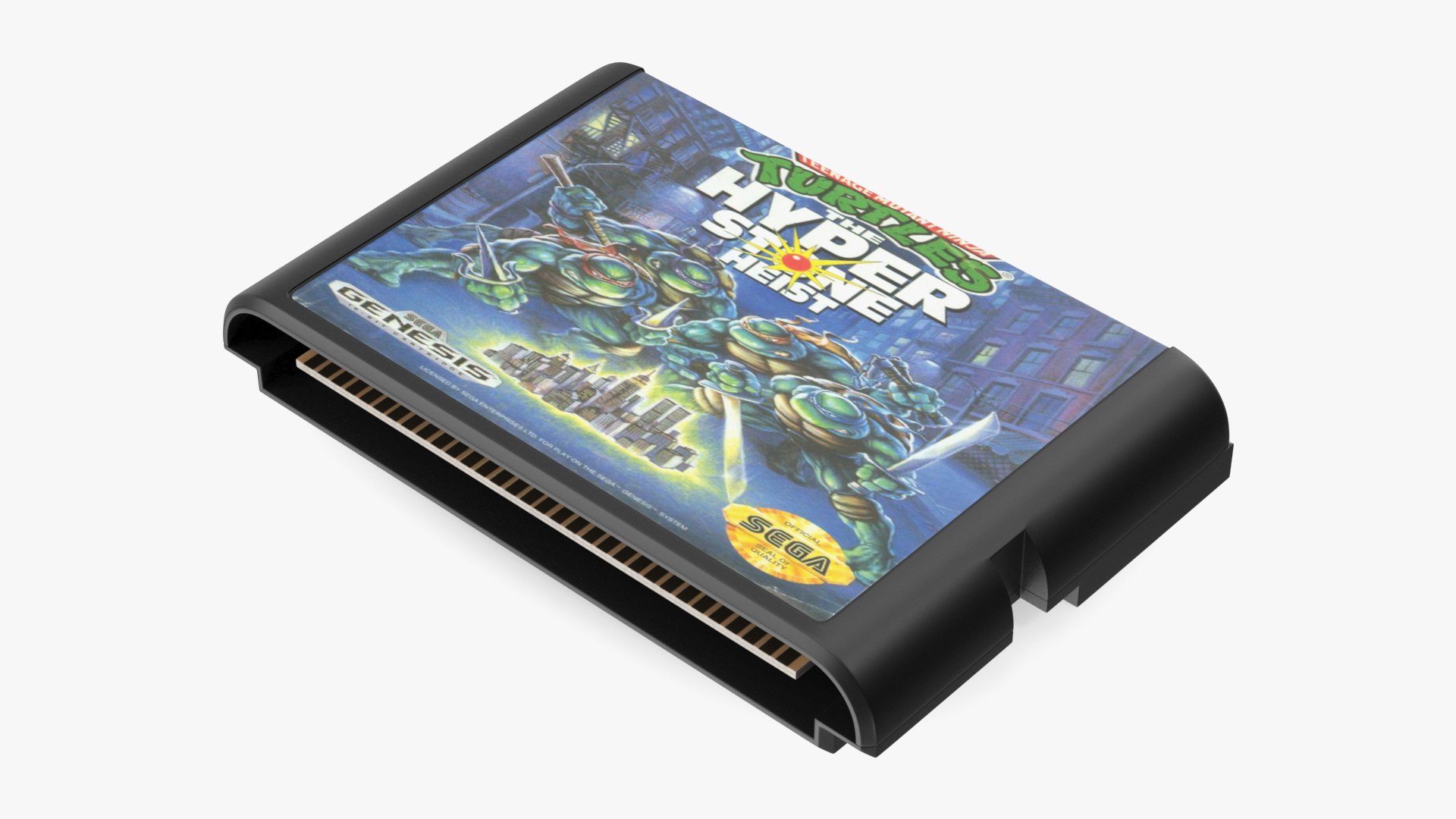 3D Cartridge Sega Turtles model - TurboSquid 2139441