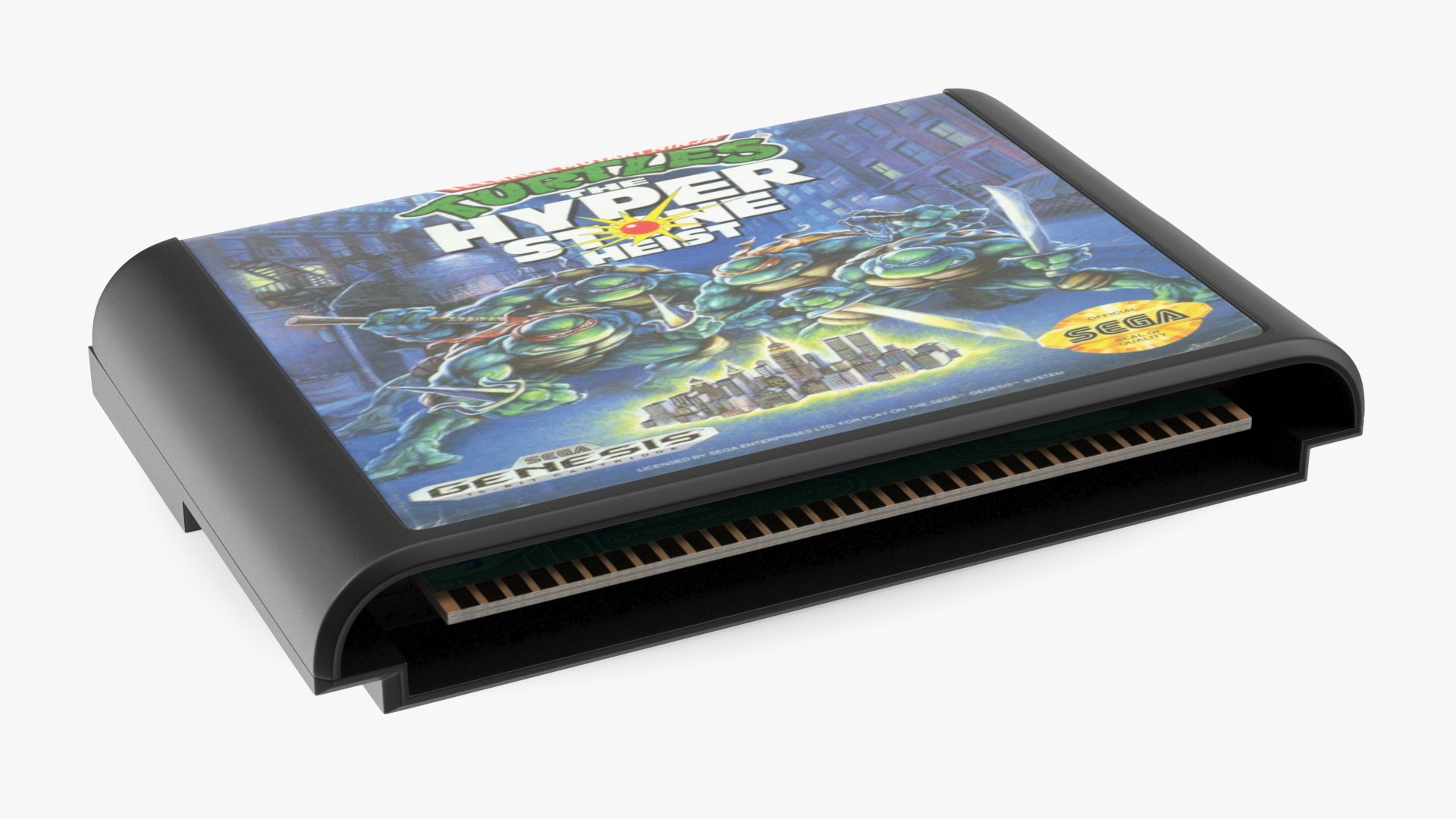 3D Cartridge Sega Turtles Model - TurboSquid 2139441