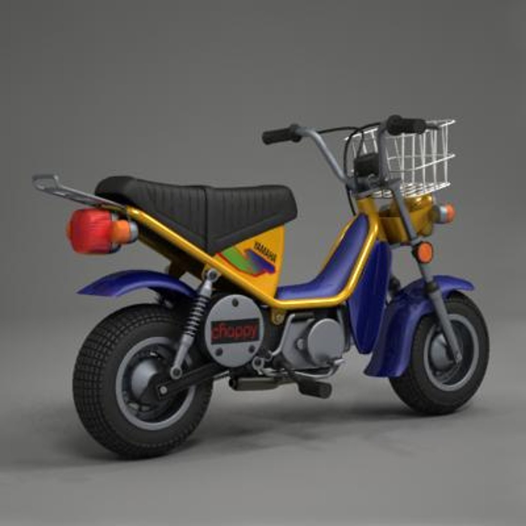 Yamaha Chappy 1998 3d Model
