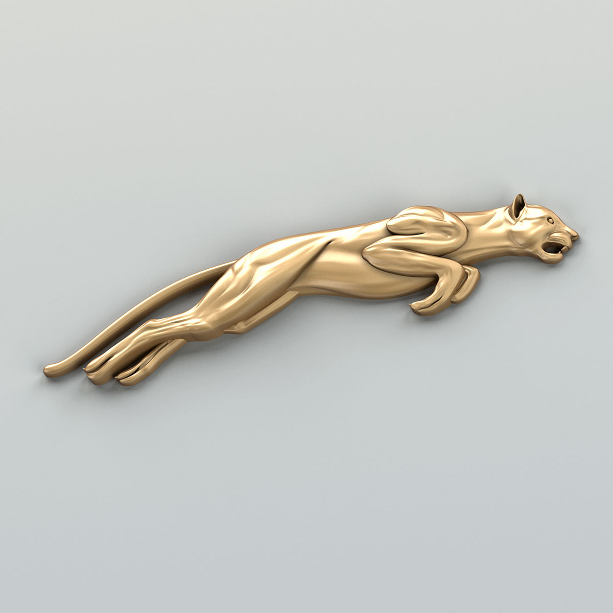 3D Animal decor 002 Running panthers Five poses - TurboSquid 1953723