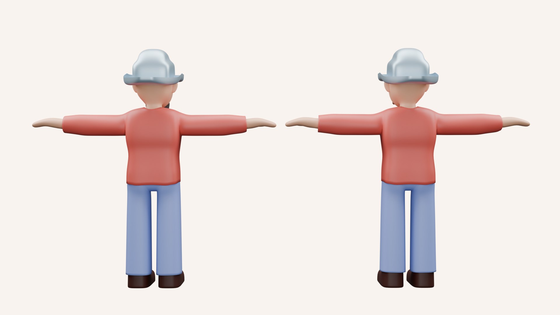 Cartoon Firefighters Model - TurboSquid 2393277