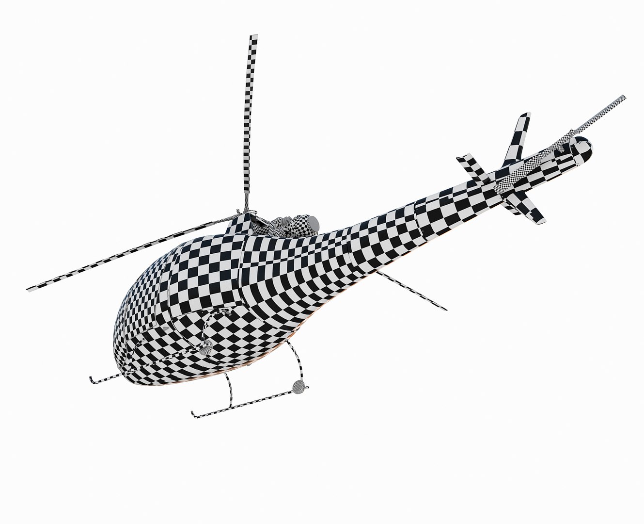 3D Model Helicopter Had1-t Helineo - TurboSquid 1379033