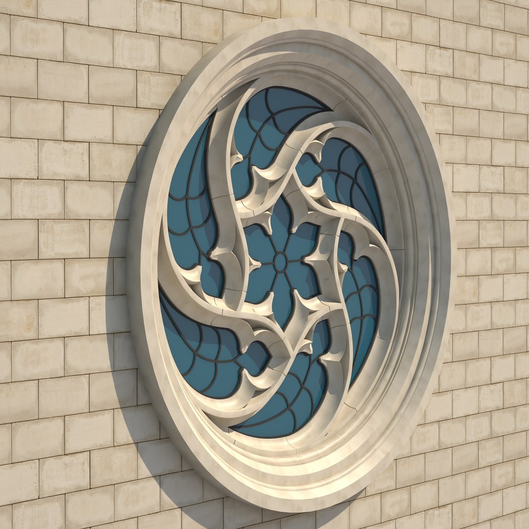 Gothic Window 3D Model - TurboSquid 1568939