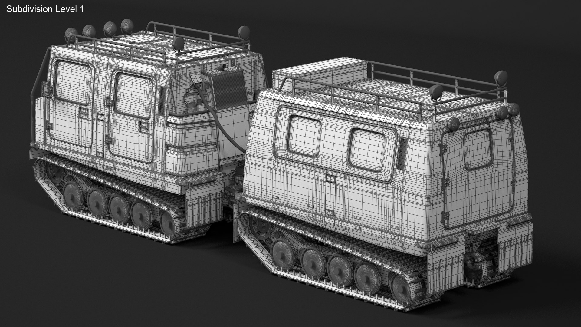 3D Model Snowcat Bv 206 - TurboSquid 1456951