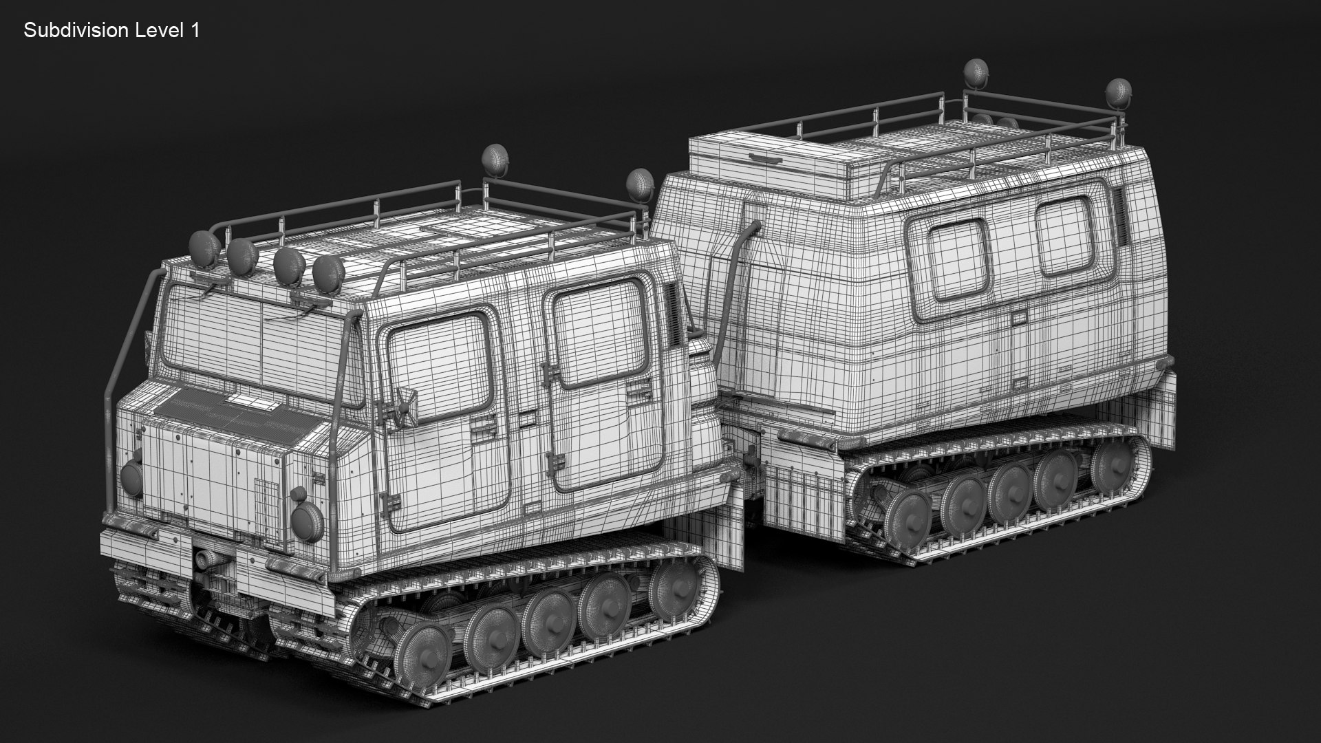 3D Model Snowcat Bv 206 - TurboSquid 1456951