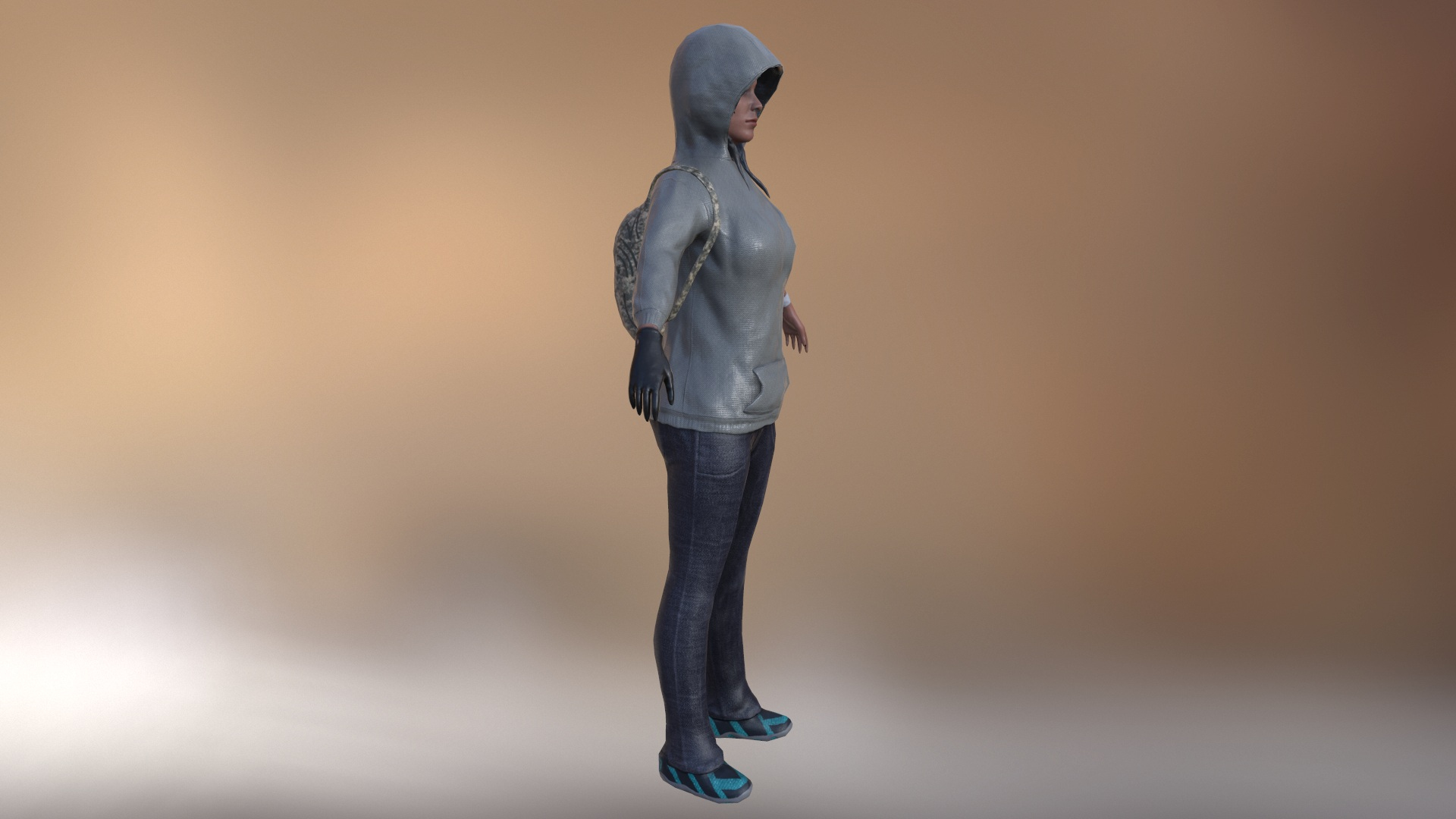 Woman Female Human Obj