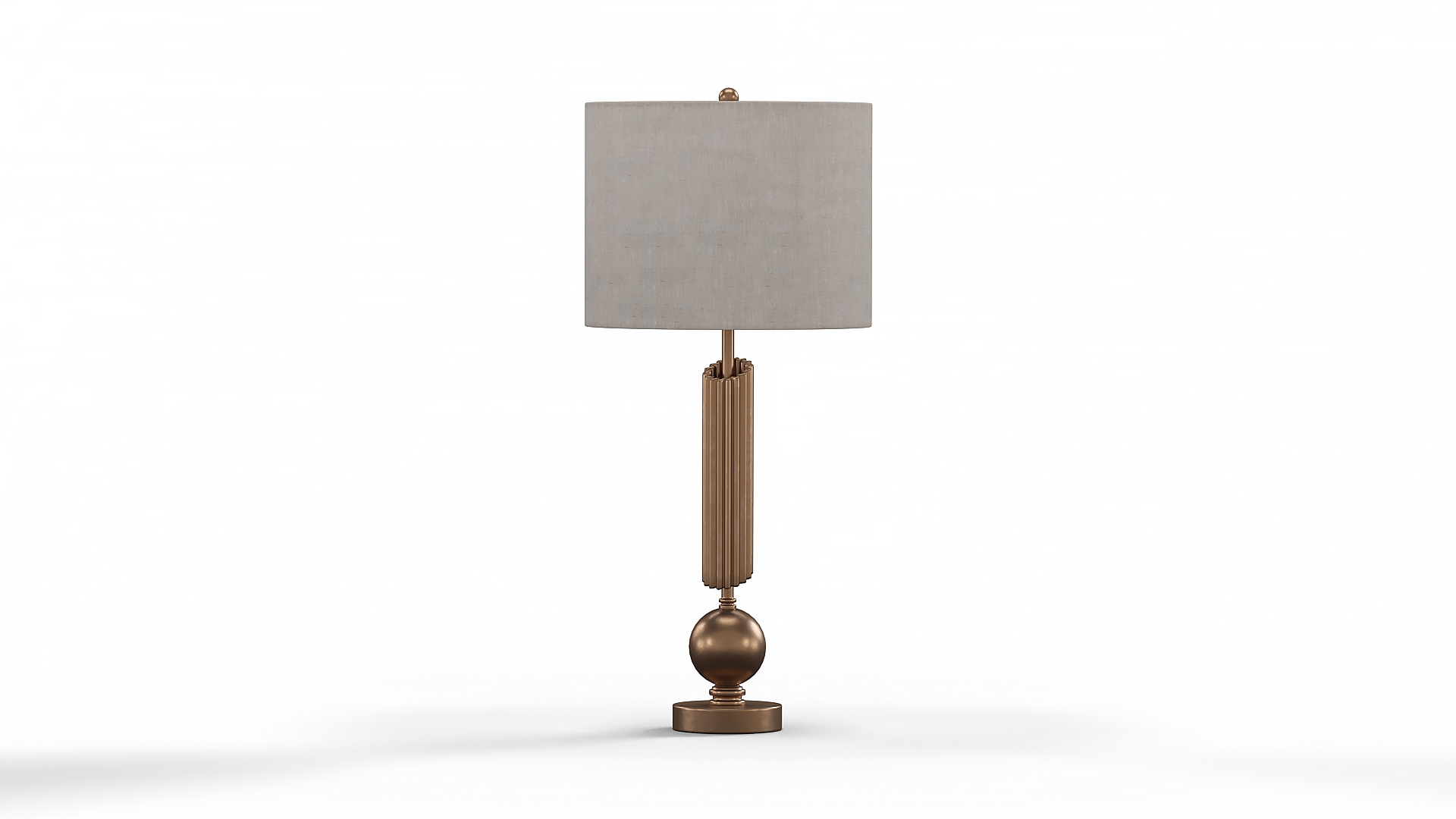 Jamie Young Ravel Table Lamp Brass 3D Model - TurboSquid 2428461
