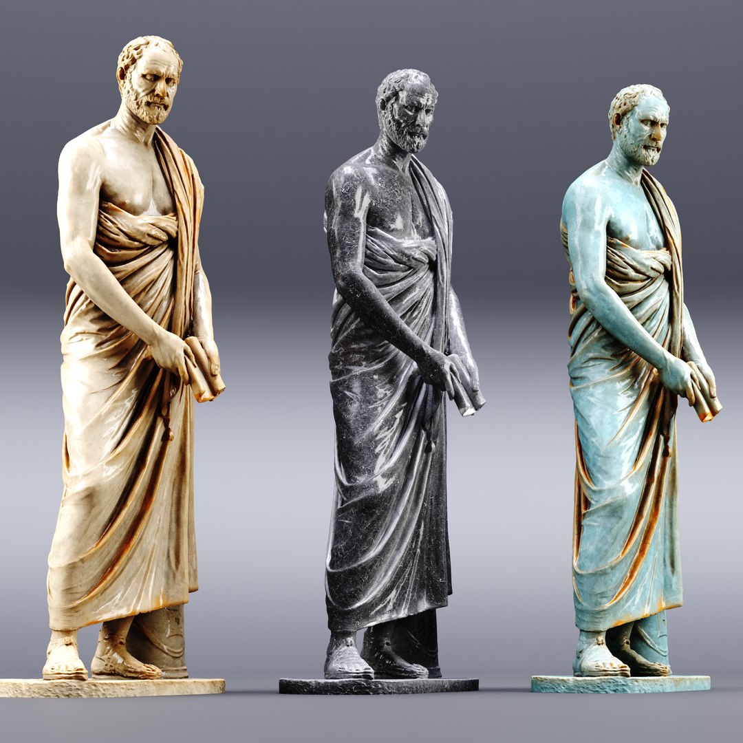 3D Greek Sculpture Model - TurboSquid 2264384