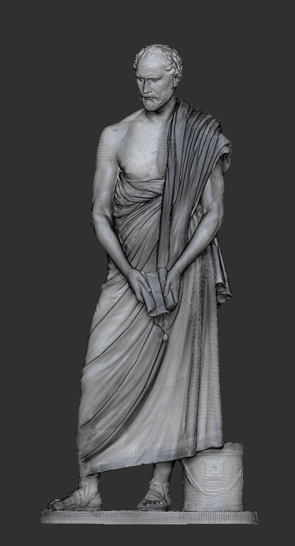 3D Greek Sculpture Model - TurboSquid 2264384