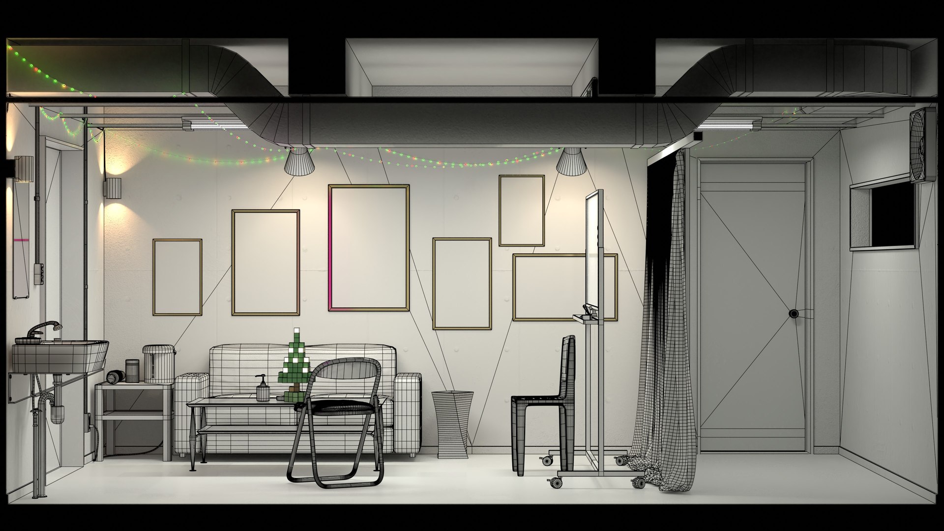 Free 3D Room1 - TurboSquid 2002944