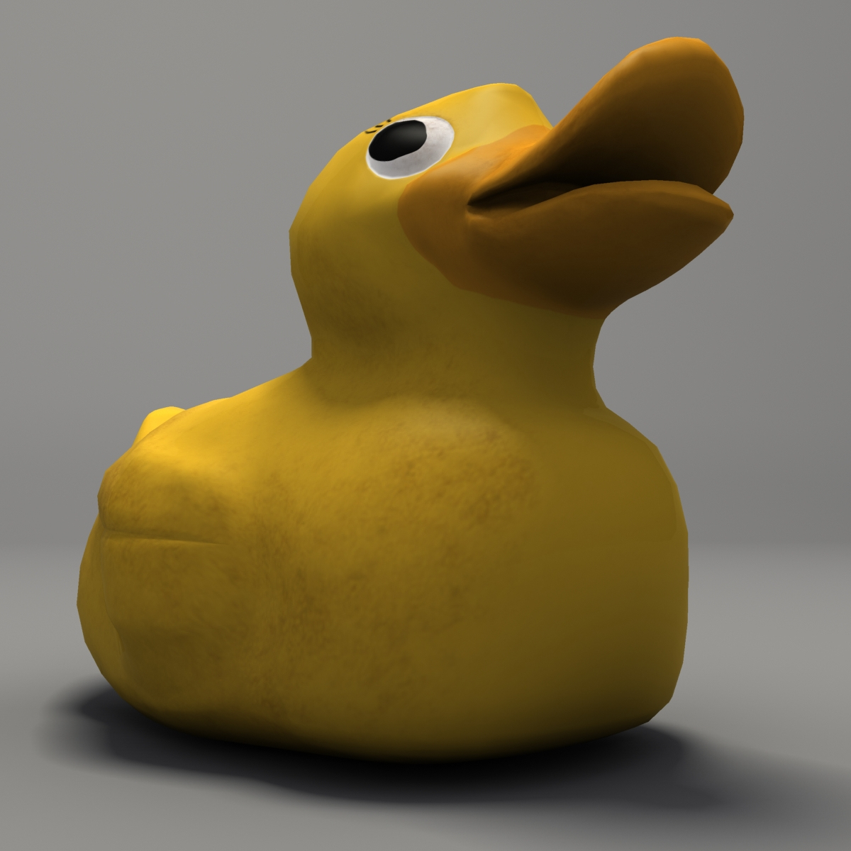 3d toy rubber duck model