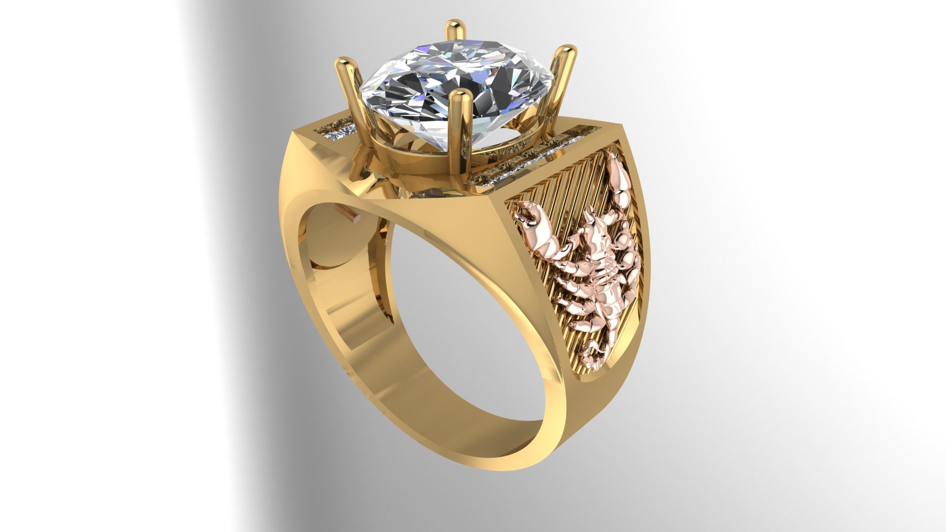 3D Men Ring 324 Model - TurboSquid 2334040