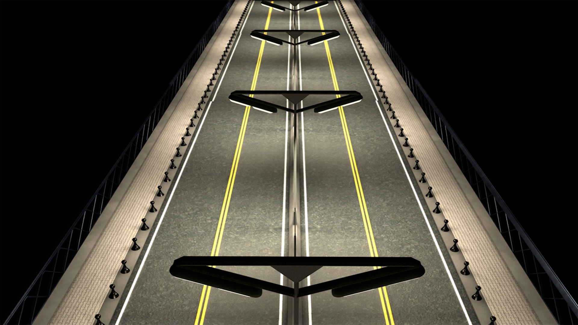 Road Bridge-Ready For Game 3D Model - TurboSquid 1853646