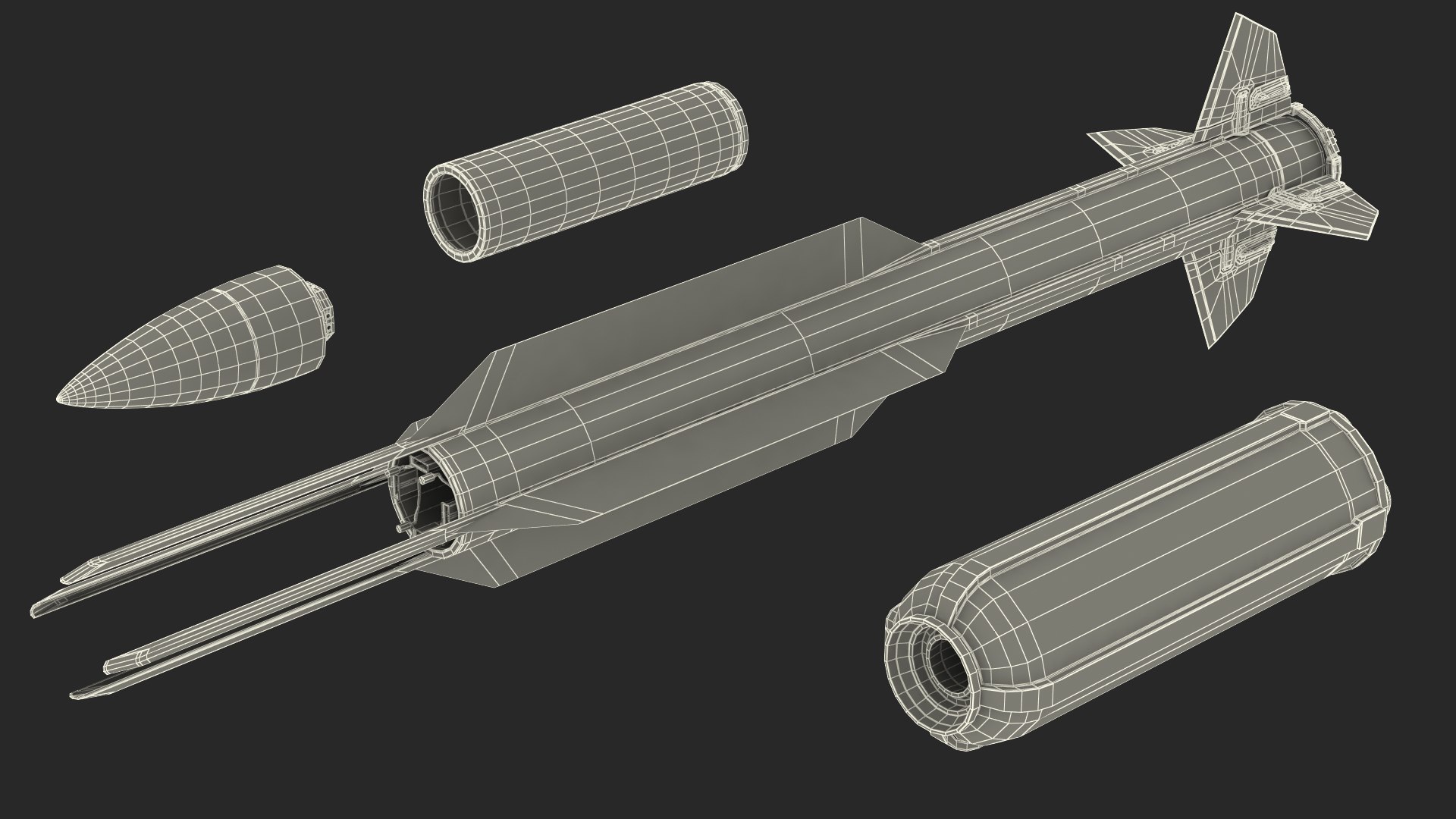 3D standard missile 6 - TurboSquid 1620853