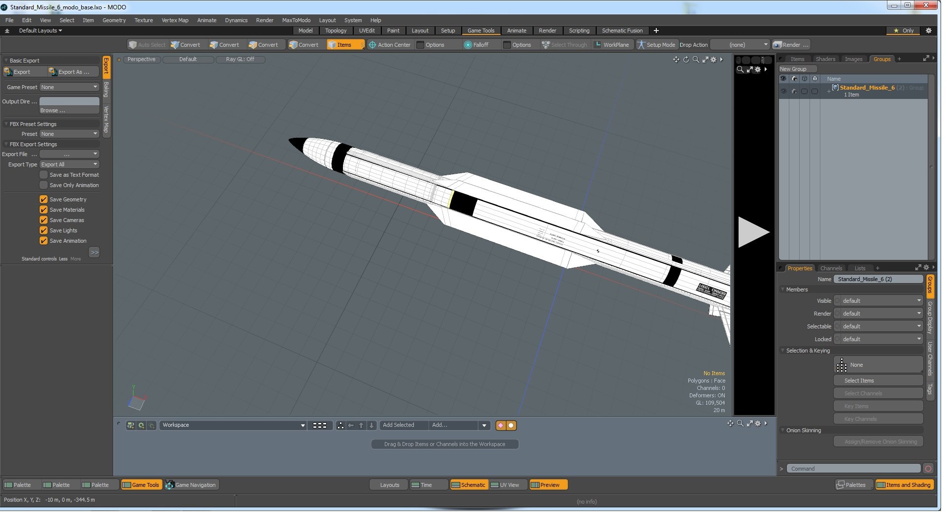 3D Standard Missile 6 - TurboSquid 1620853