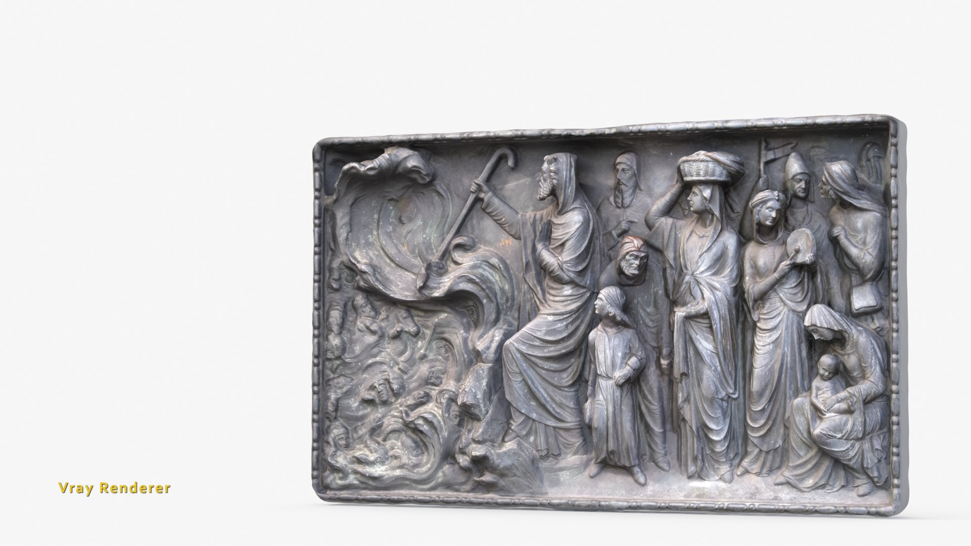 3D Religious Relief - TurboSquid 1495856