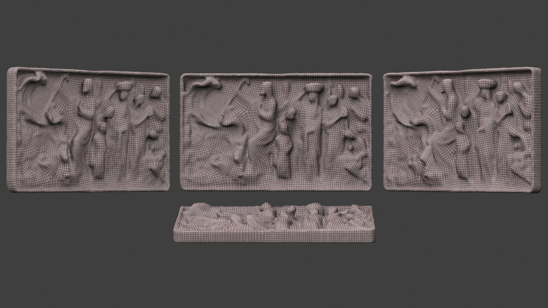 3D Religious Relief - TurboSquid 1495856