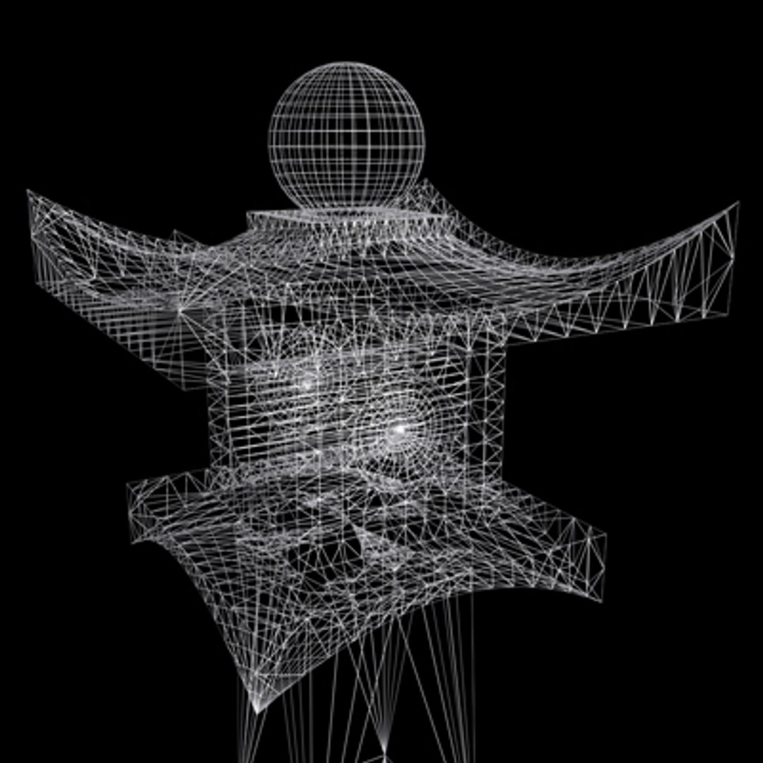 3ds max lantern light lamp