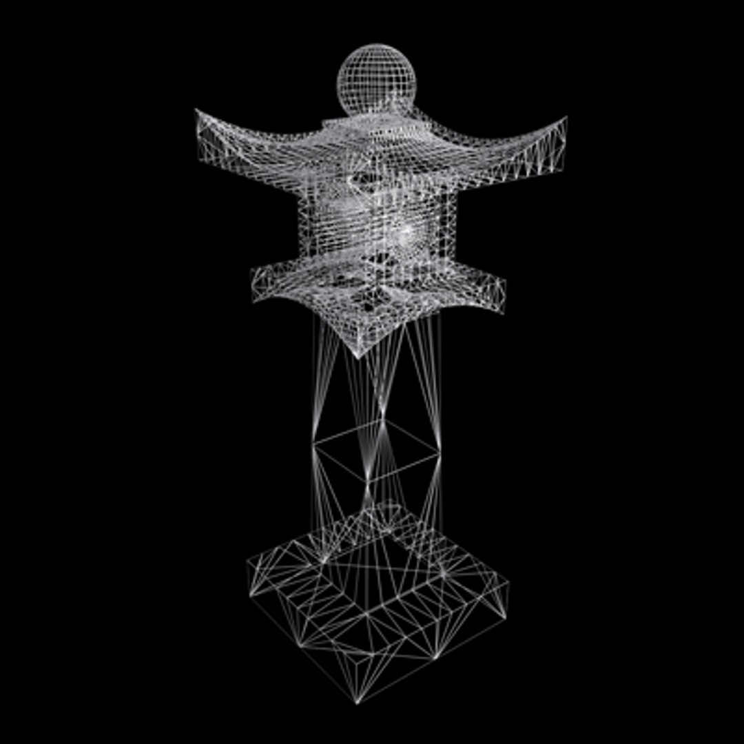 3ds max lantern light lamp