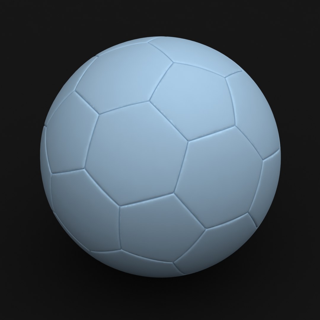 photo realistic soccer ball 3d max