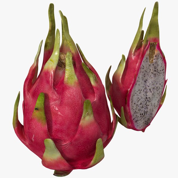 3D dragon fruit model - TurboSquid 1684569