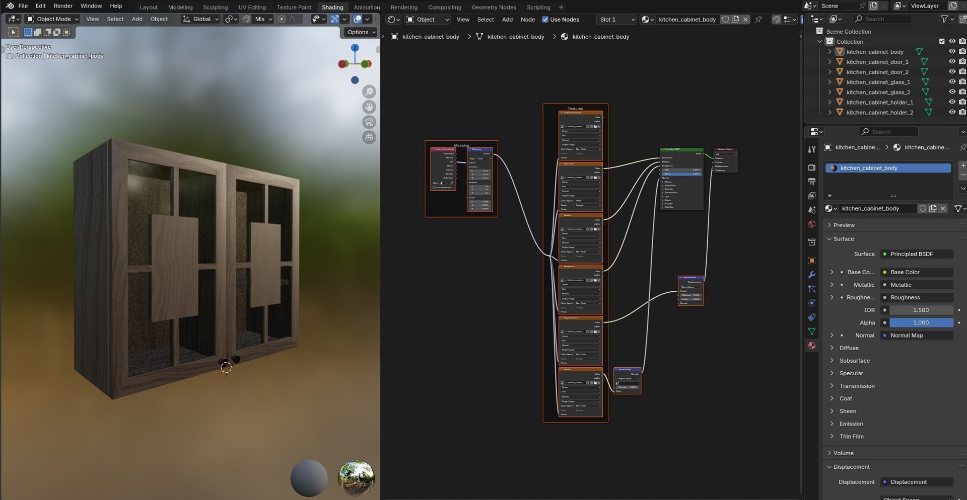 Kitchen Cabinet N20 3D Model - TurboSquid 2437383