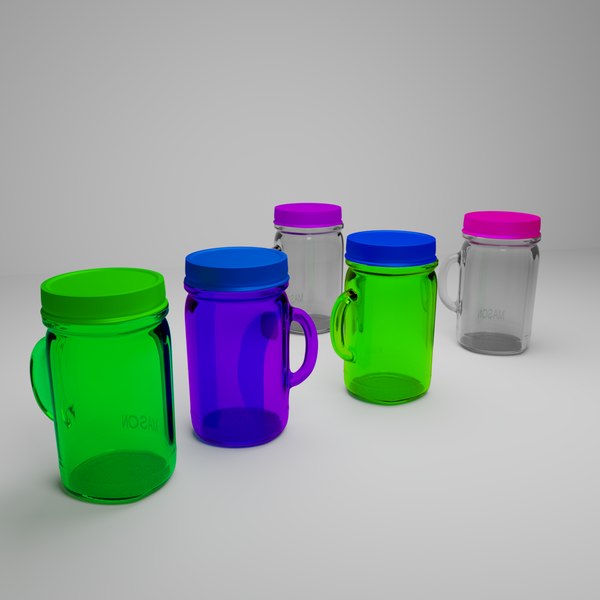 Mason Jar 3D Models for Download | TurboSquid