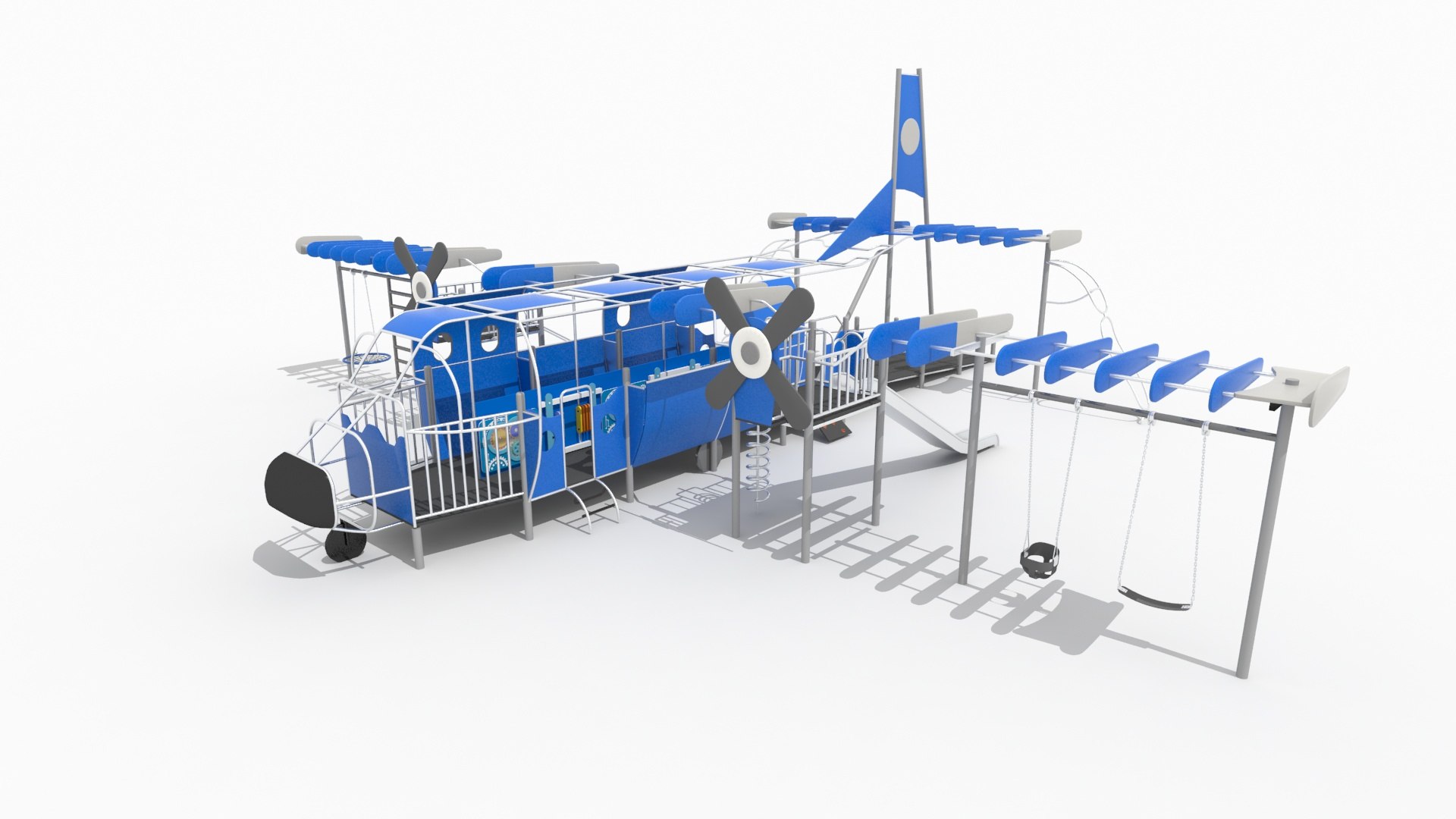 3D Airplane Playground - TurboSquid 2116641