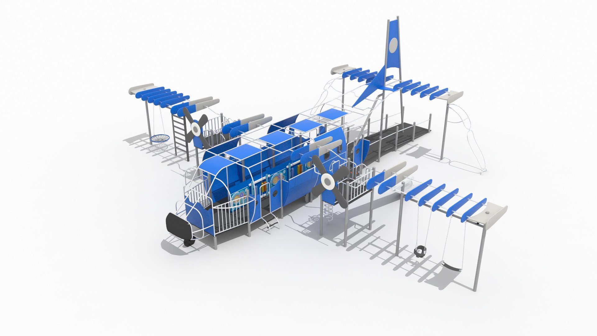 3D Airplane Playground - TurboSquid 2116641