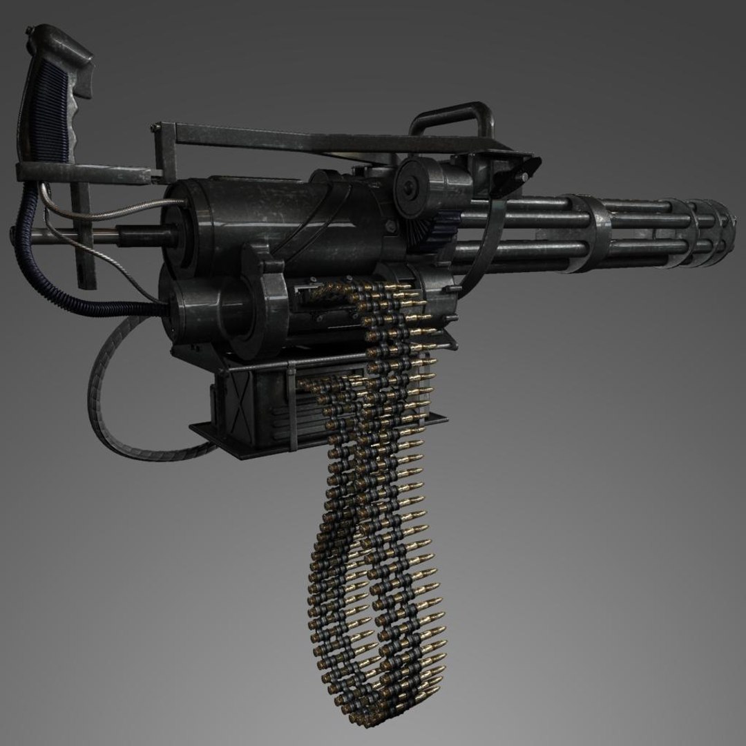 3d Model Minigun